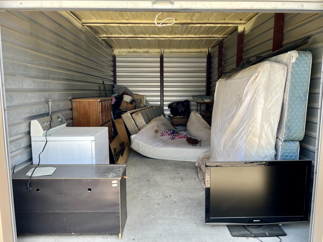 Storage Unit Auction in Cameron , TX at Ideal Self Storage - Cameron ...