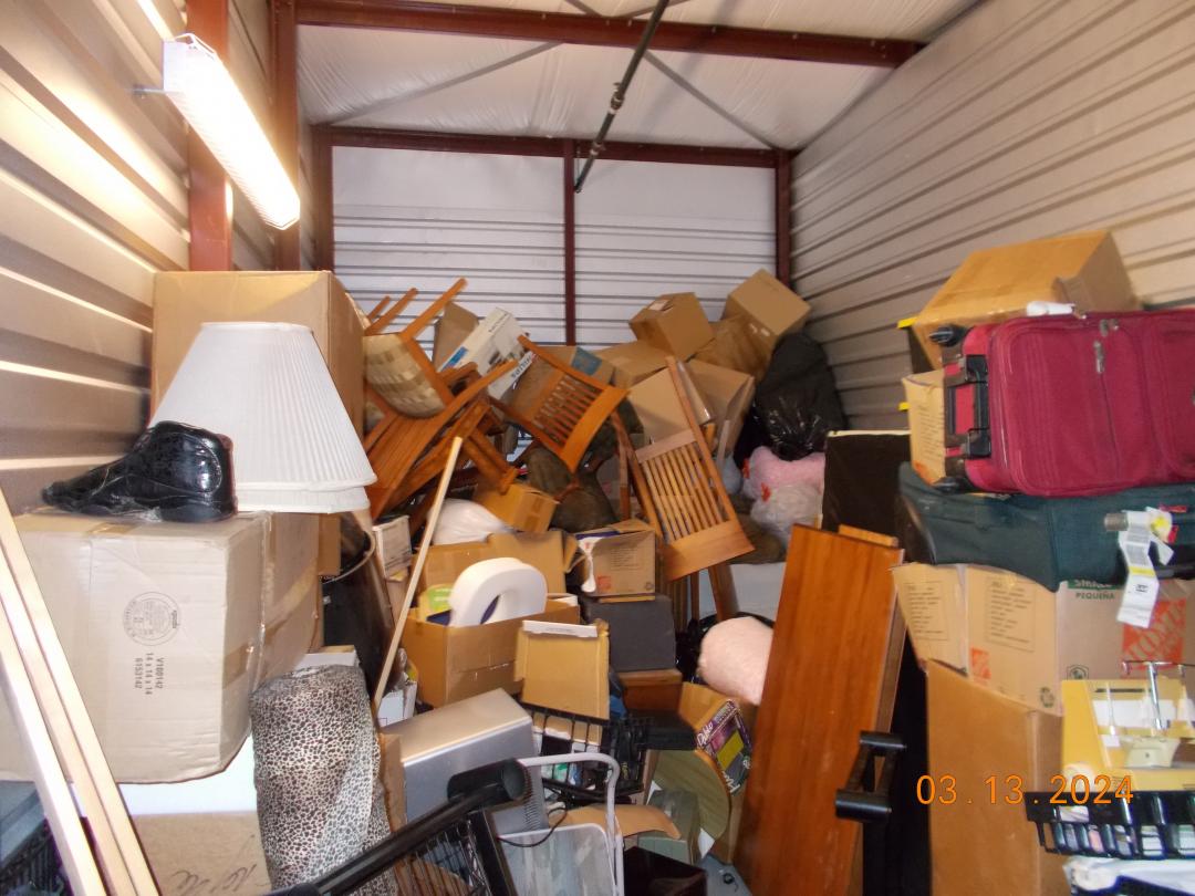 Storage Unit Auction in Houston, TX at West Fuqua Self Storage ends on ...