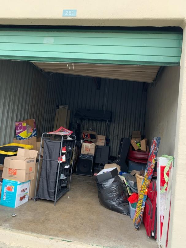 Storage Unit Auction in San Antonio, TX at A-AAA Key Mini Storage ...