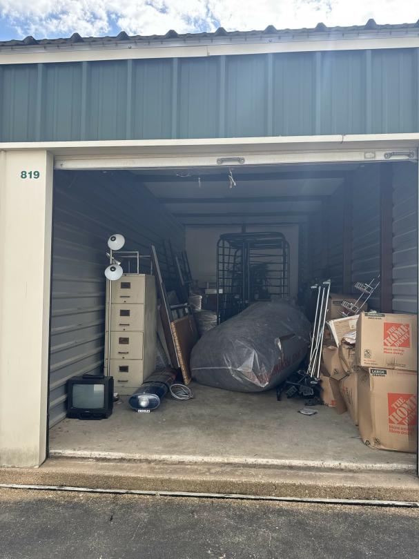 Storage Unit Auction in Tomball, TX at Blacklock Storage Tomball ends ...
