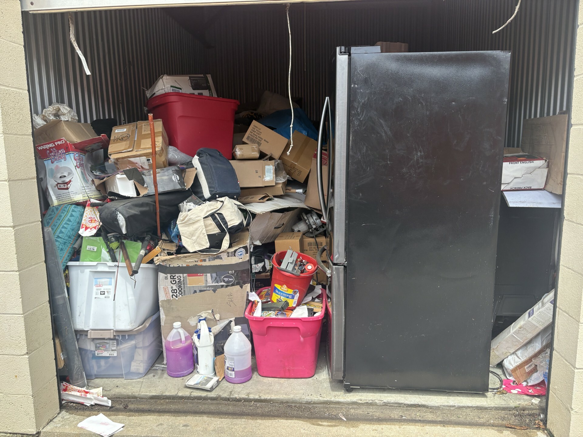 Storage Unit Auction in Nashville, TN at Abbott Trinity Self Storage ...