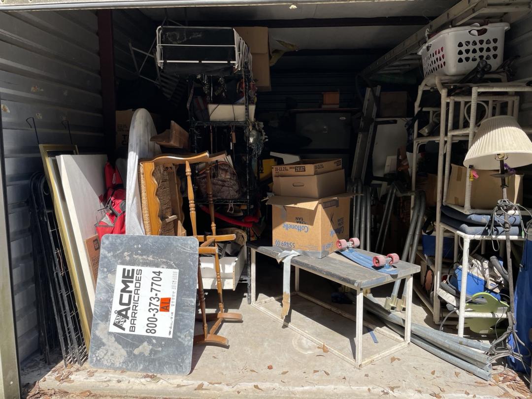 Storage Unit Auction in Daphne, AL at Tellus Self Storage - Daphne ends on 22nd July, 2025 11:03 AM