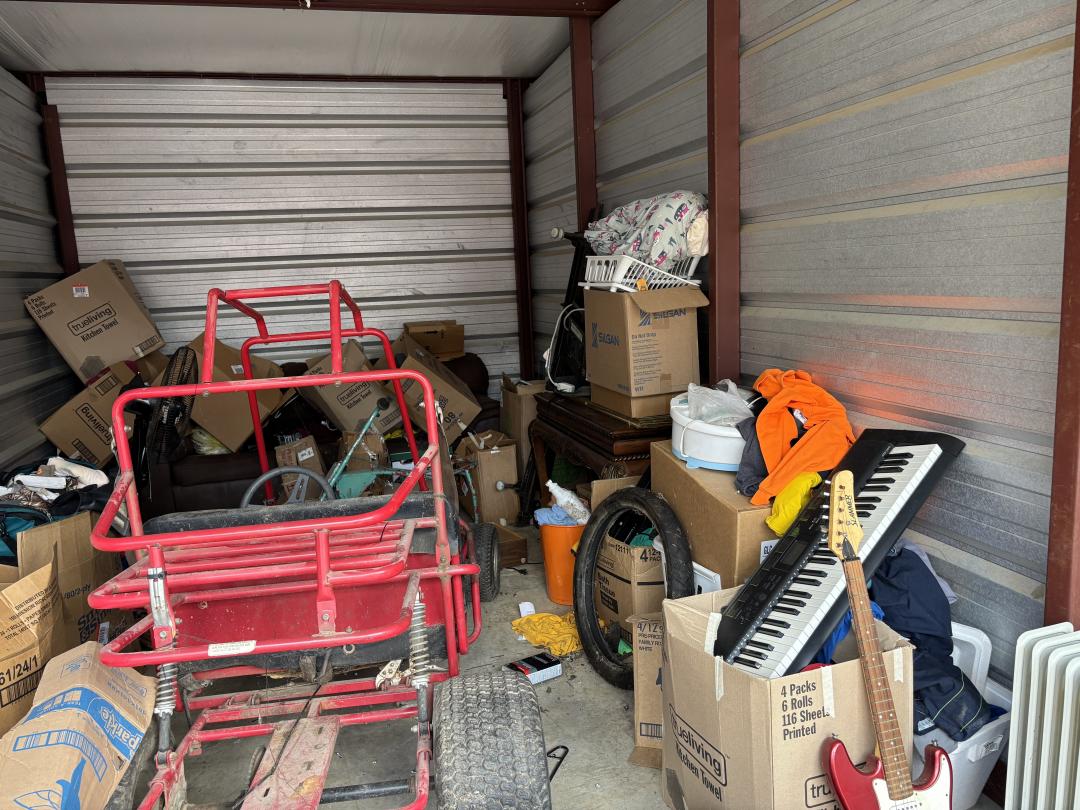 Storage Unit Auction in Columbia, MS at Pac N Stack Mini Storage ends ...
