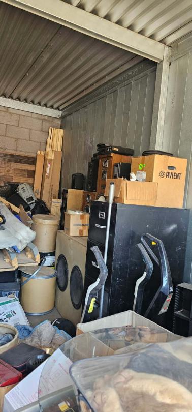 Storage Unit Auction in Tempe, AZ at U-Haul Storage At Tempe Town Lake ...