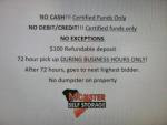 Storage Unit Auction in Orangeburg, SC at Monster Self Storage ...