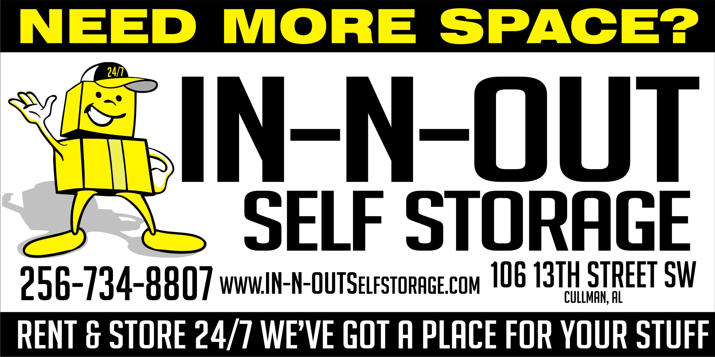 [IN-N-Out Self Storage, LLC - Cullman, AL]- StorageAuctions.com